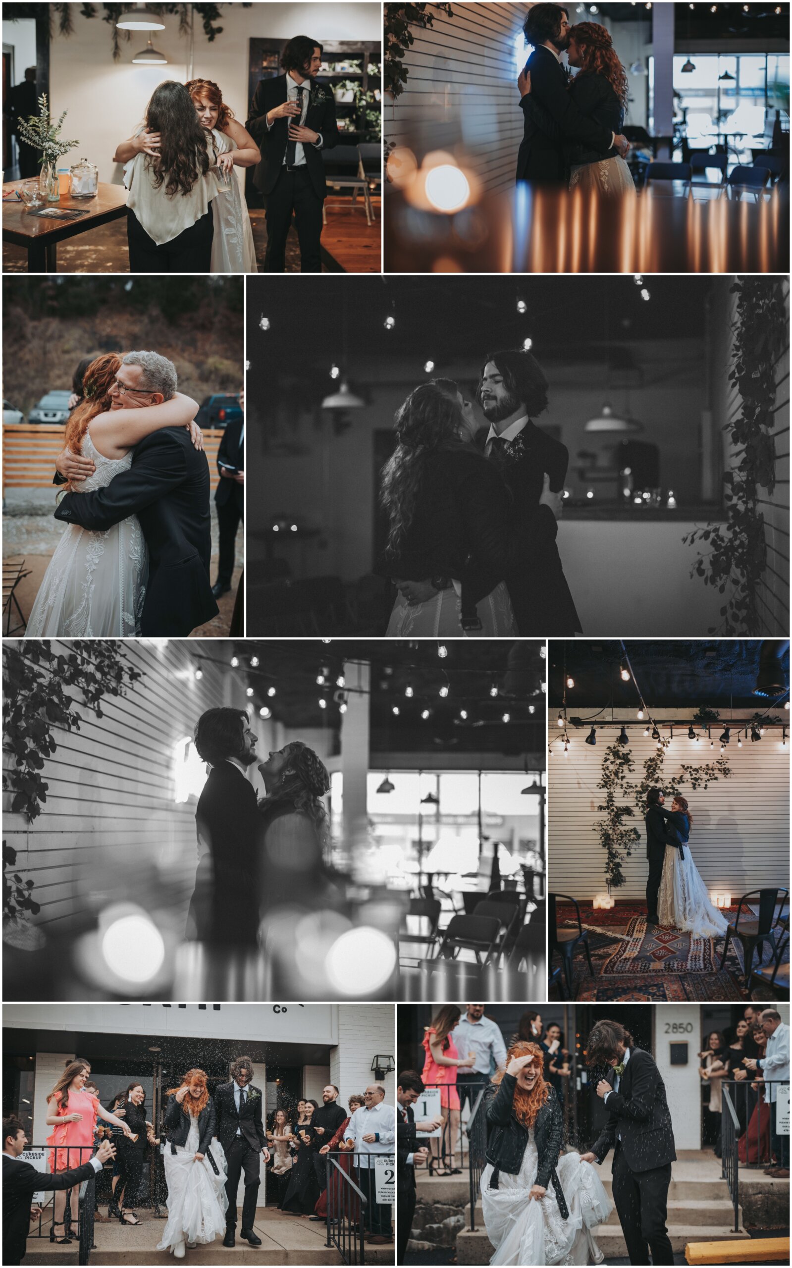 Intimate Coffee Shop Wedding in Fayetteville, AR