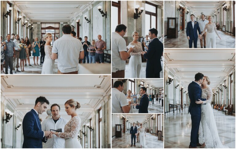 An Epic Summer Memphis Courthouse Wedding in Tennessee