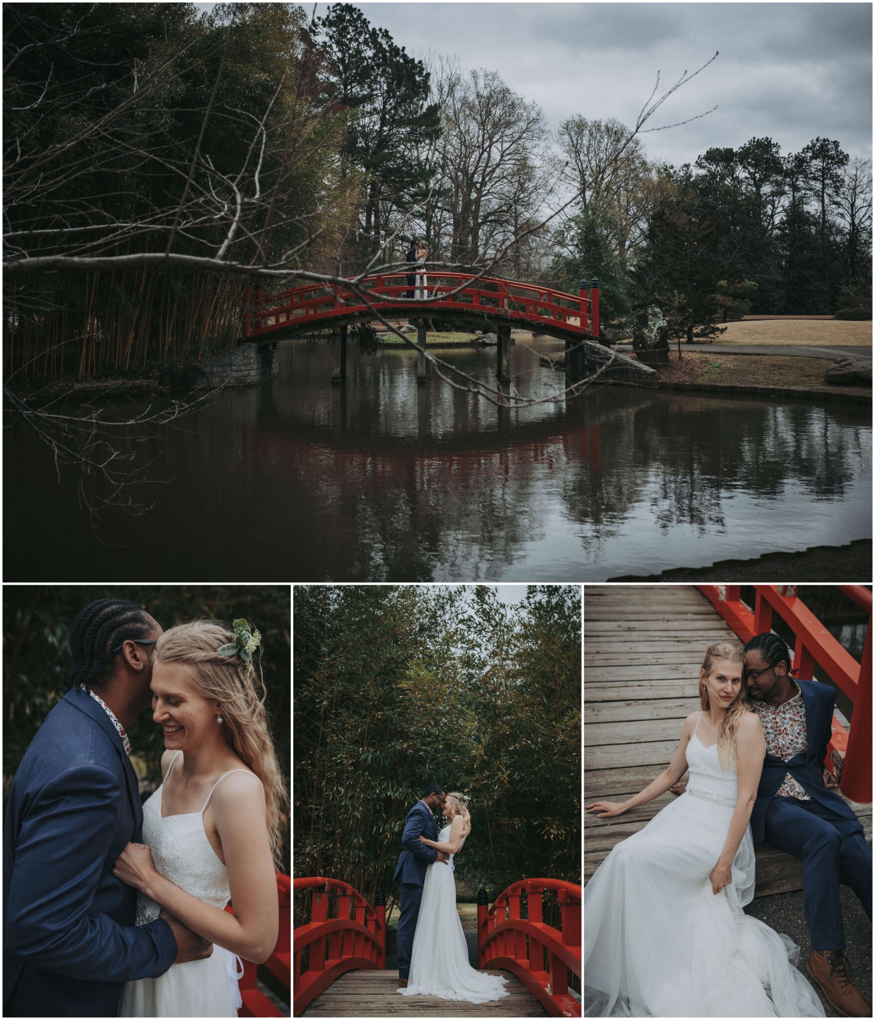 A Stunning & Intimate Memphis Botanic Garden Elopement!